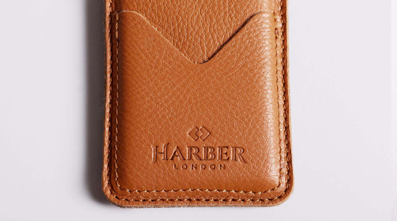 Slim Leather Card Holder | Harber London