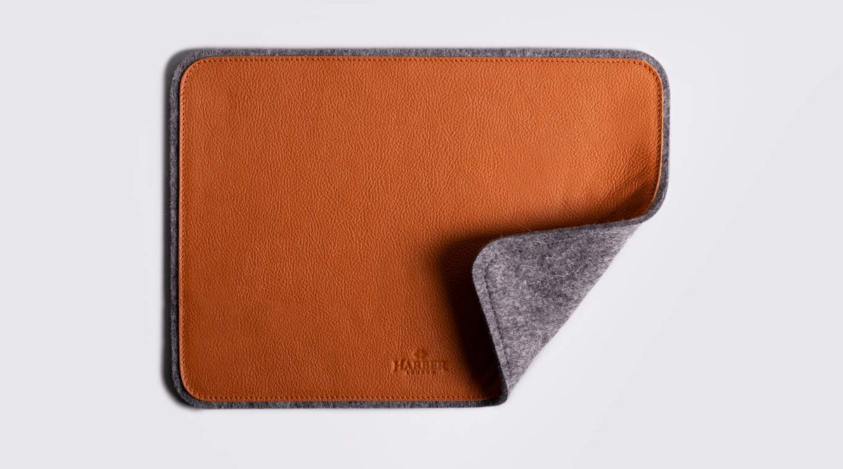 Leather MacPad for 13" and 16" Laptops | Harber London
