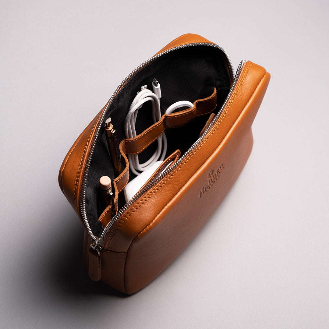 Leather Roll Top Backpack for Laptop | Harber London