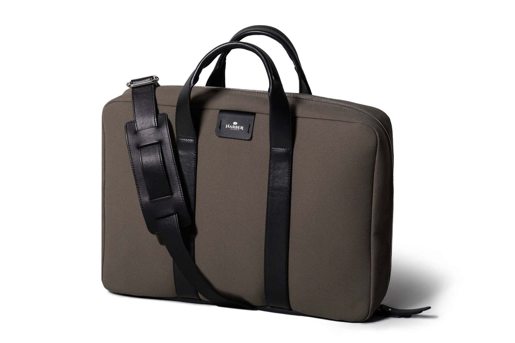 Rugged Water-Resistant Laptop Briefcase | Harber London