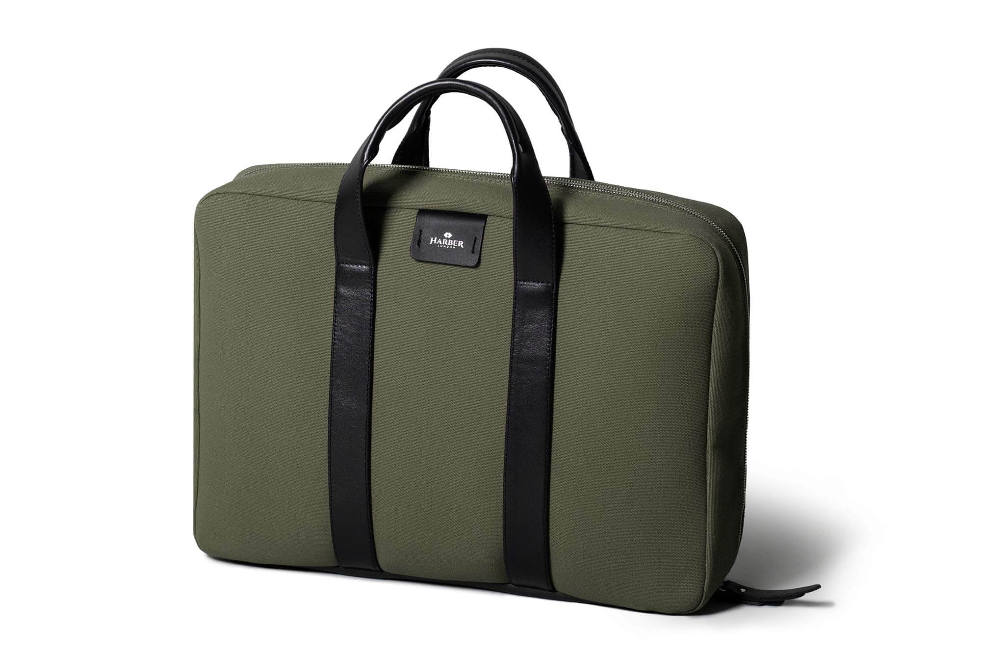 Rugged Water-Resistant Laptop Briefcase | Harber London