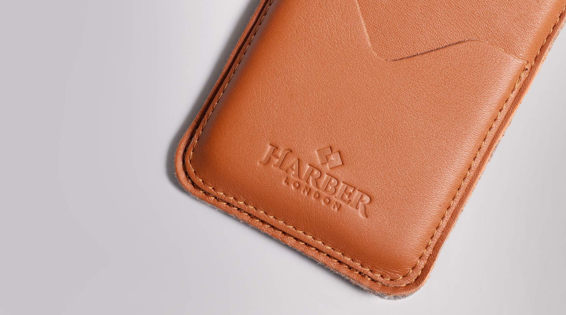 Slim Leather Smartphone Sleeve Case | Harber London
