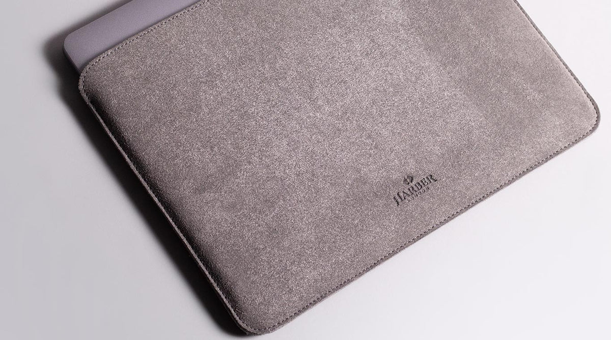 Slim Microfibre MacBook Sleeve Case | Harber London