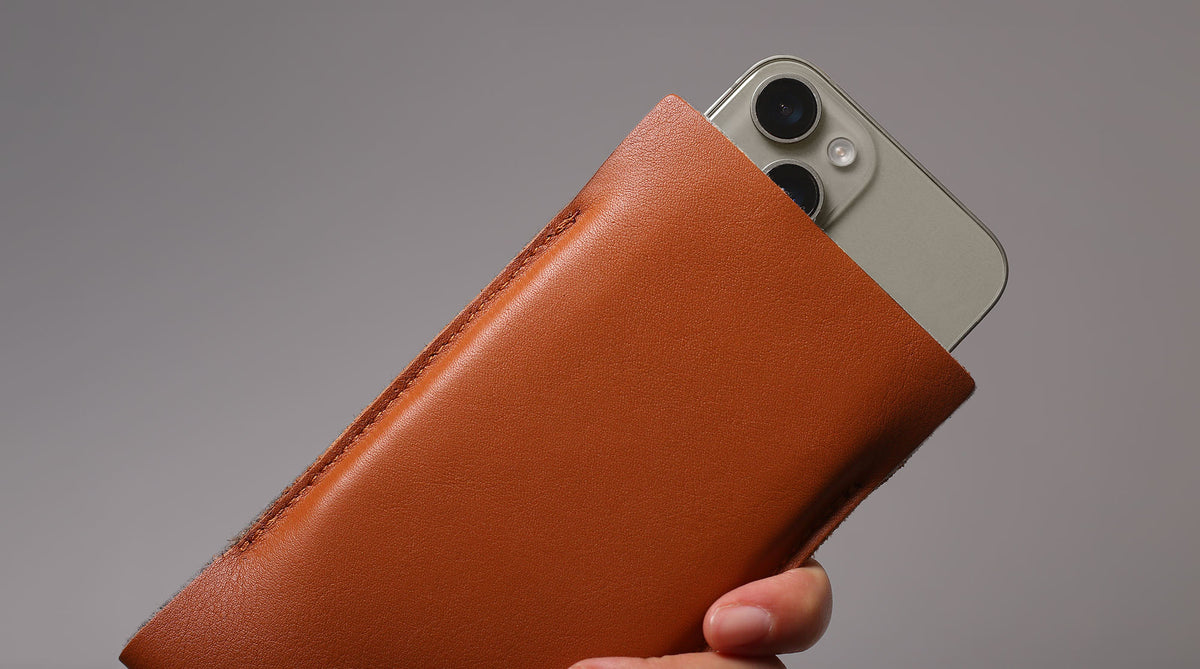Slim Wallet Sleeve Case for Smartphones | Harber London