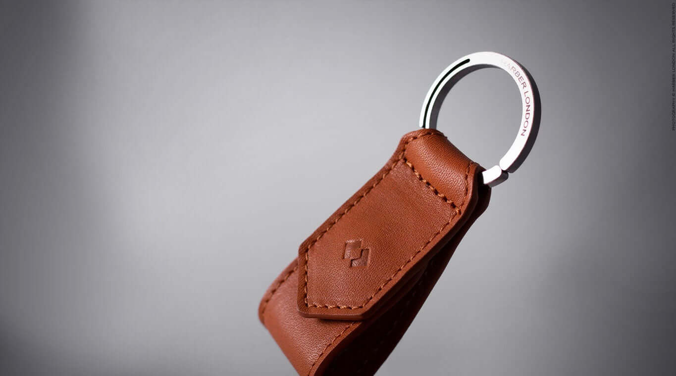 Leather Keychain | Harber London