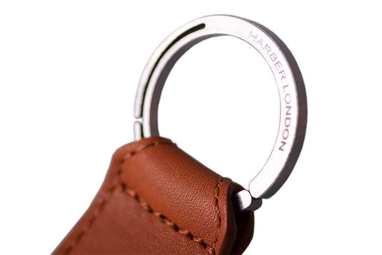 Leather Keychain | Harber London